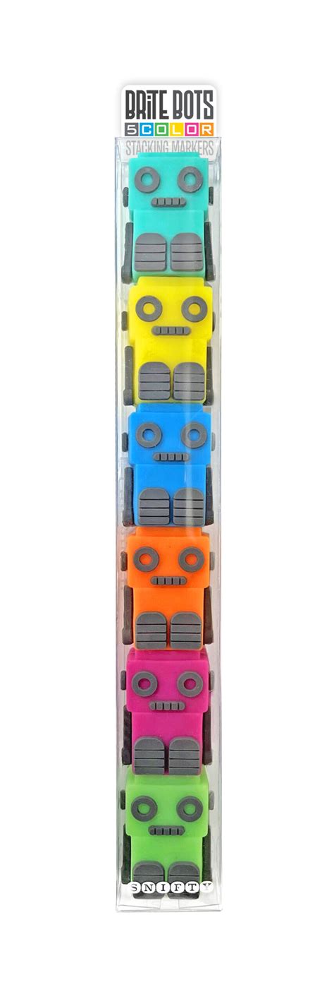 Brite Bots Jumbo Stacking Marker Set Snifty Scented Products Brite Bots Jumbo Stacking Marker Set Snifty Scented Products