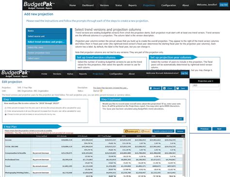 Forecasting With Budgetpak Budget Forecasting Software Xlerant