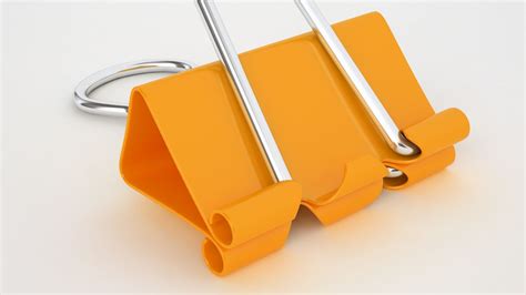 바인더 클립 04 3d 모델 9 Max 3ds Fbx Obj Free3d