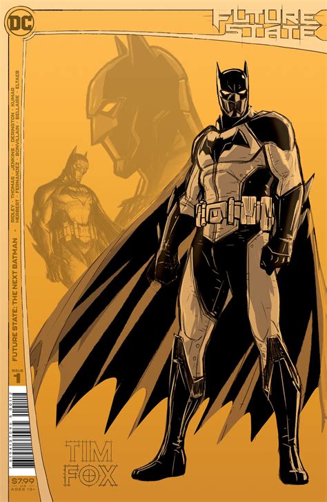 Future State The Next Batman 1 Of 4 2nd Print Tim Fox Design Varian Golden Apple Comics