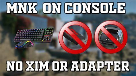 Use Keyboard And Mouse On Console R6 No Xim Rainbow Six Siege Mnk On