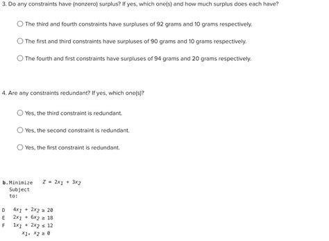 Solved Solve These Problems Using Graphical Linear
