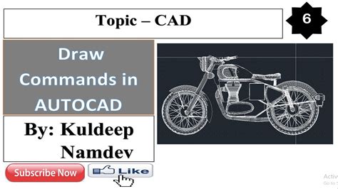 Draw Commands In AutoCAD YouTube
