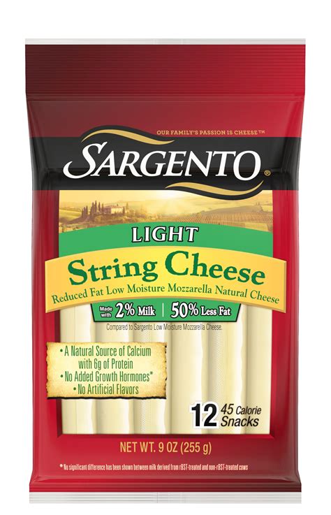 Sargento® Reduced Fat Low Moisture Part Skim Mozzarella Natural Cheese
