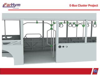 E Bus Cluster Project Render Screenshots Parts PPTX