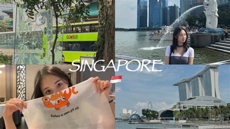 🇸🇬 잠깐들렸단마리야 3박 4일 싱가포르 여행 Vlog 15년만에 추억여행 센토사 멀라이언 마리나베이샌즈 루지 버스타고 말레이시아 국경넘기 Youtube