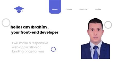 Convert Figma And Psd To Html Css Java Script Landing Page By Ibrahimsoliman2 Fiverr