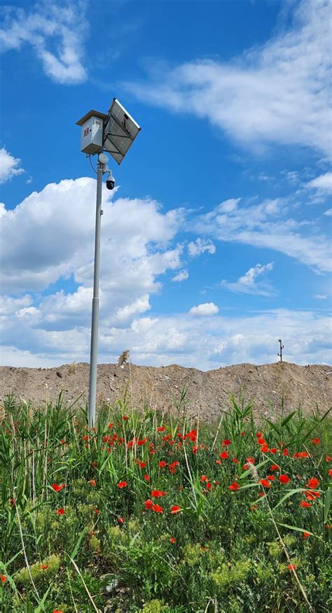Система за видеонаблюдение със соларно автономно захранване Блог за