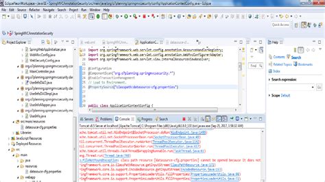 Java Datasource Cfgproperties File Is Placed In Resource Folder But