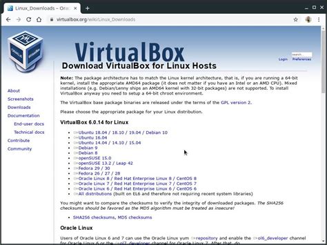 Installing Virtualbox On Linux Linux Kamarada