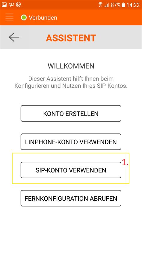 Linphone App als Türstations Gegenstelle iOS Android PC Getting