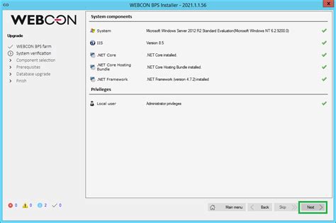 upgrade webcon bps express from 2020 to 2021 alterpaths