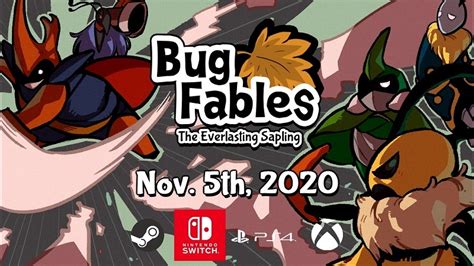 Bug Fables The Everlasting Sapling Full Patch Notes For Version 1 1