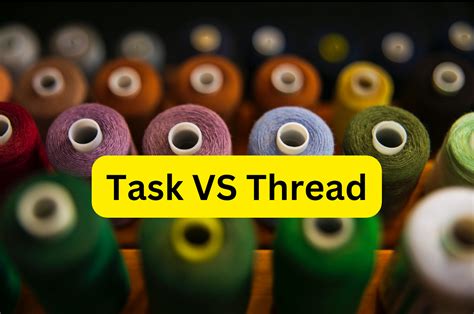 Software Interview Question Task Vs Thread In Net By Ivo Manolov Level Up Coding