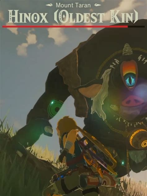 Creative Strategies To Defeat The Black Hinox In Botw Tiktok