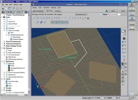 Xfdtd® Parameters Everywhere Remcom