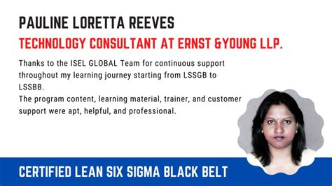 Isel Global Six Sigma Certification And Pmp Certification Institute On