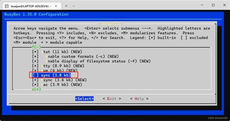 Ubuntu源码编译busybox与linux内核并使用qemu System X8664模拟启动ubifs制作busybox Csdn博客