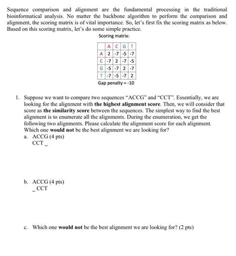 Developing A Visualization Tool For Scoring Matrix Results In Sequence