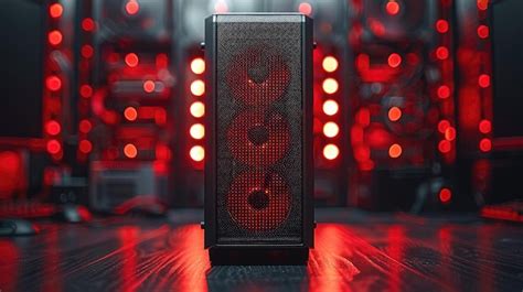 Premium Photo Detailed Image Of Computer Case Front Panel Sleek Design