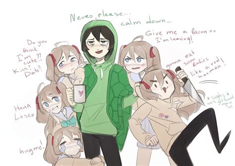 Neuro Sama And Vedal Original And More Drawn By Keshink Danbooru