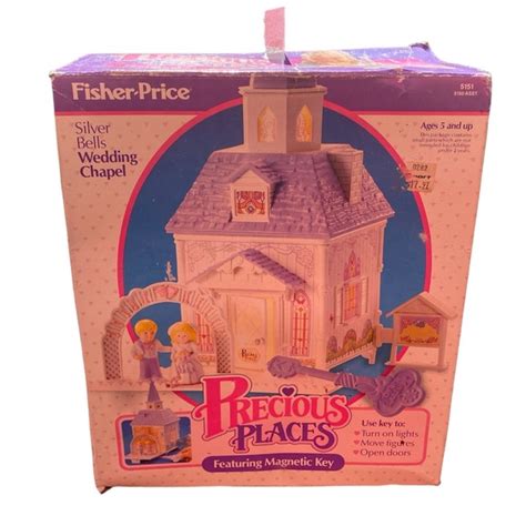 Fisher Price Toys New Vintage Fisher Price Precious Places Silver