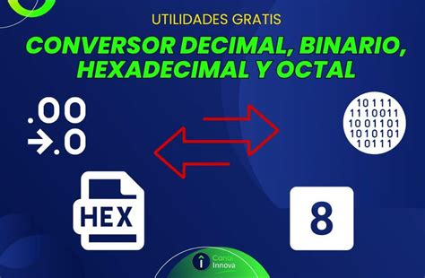 Conversor Decimal Binario Hexadecimal Y Octal