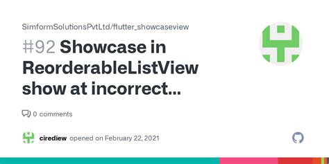 showcase in reorderablelistview show at incorrect position · issue 92