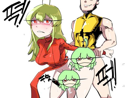 Rule 34 Big Breasts Defeated Green Hair Momo Player Player Oh Hyeon Jun Red Eyes 10255300