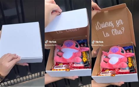 Joven le propone a una chica ser la otra incluso le mandó un obsequio Imperio Noticias