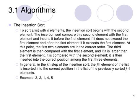 Ppt Chapter 3 The Fundamentals Algorithms The Integers And
