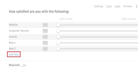 Numeric Slider Rating Scales Interactive Slider Rating Scales QuestionPro Help Document
