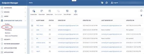 How To Configure Alerts In Endpoint Manager