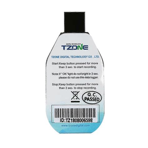 Waterproof USB PDF Disposable Temperature Data Logger Days Cold Chain Thermometer