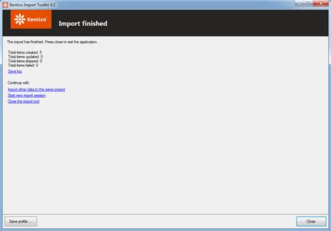 Example Importing New Products Using Kentico Import Toolkit Kentico