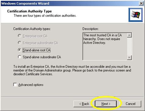 Geeky Bob Iis 5 Setting Up Ssl Appendix A Installing Certificate