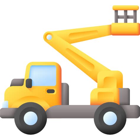 Cherry Picker Free Transport Icons