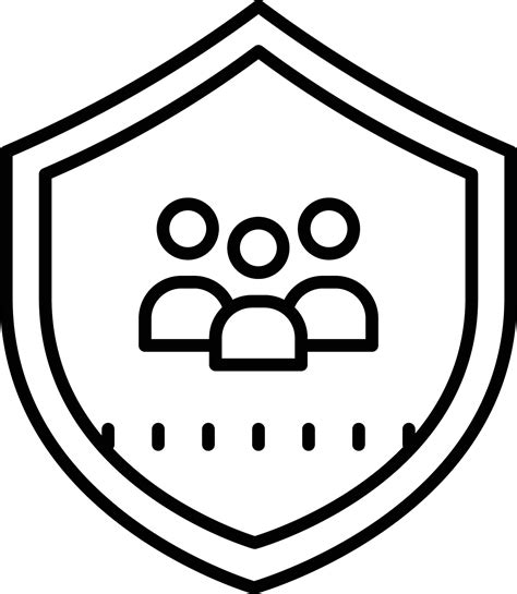 Multiple Users Outline Vector Illustration Icon 36482396 Vector Art At Vecteezy