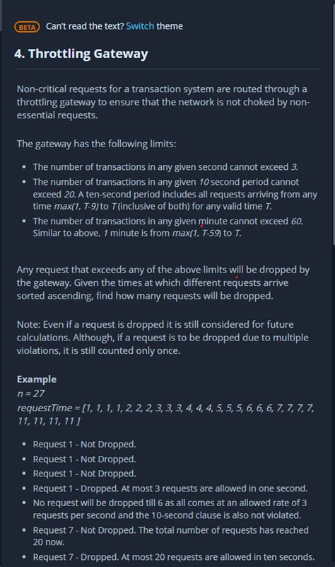 Solved Beta Cant Read The Text Switch Theme 4 Throttling