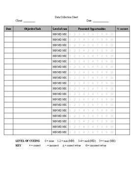 Data Tracking Sheet By Abby Reed TPT