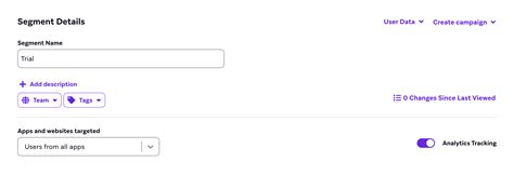Segment Analytics Tracking