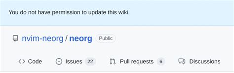 Wiki Not Working · Issue 327 · Nvim Neorgneorg · Github