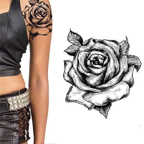 Lady Up 15 Sheets Temp Body Art Temporary Tattoos Fak