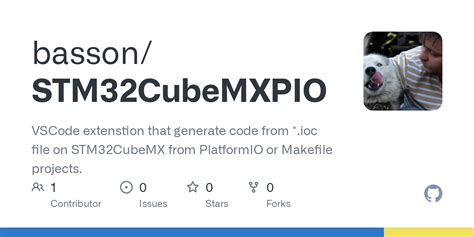 GitHub Basson STM CubeMXPIO VSCode Extenstion That Generate Code From Ioc File On
