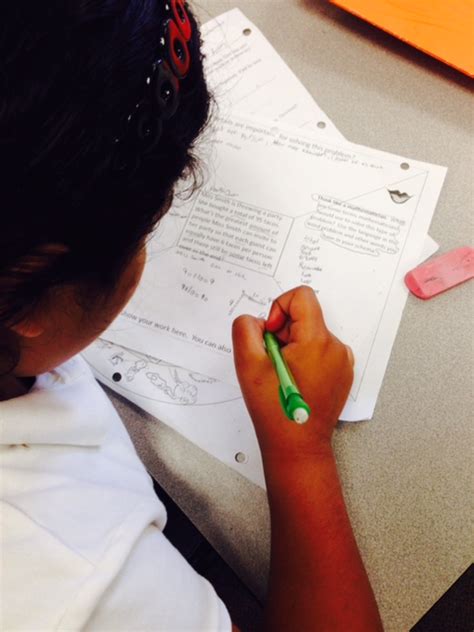 using depth and complexity frames in math