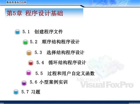 第5章 程序设计基础word文档在线阅读与下载无忧文档