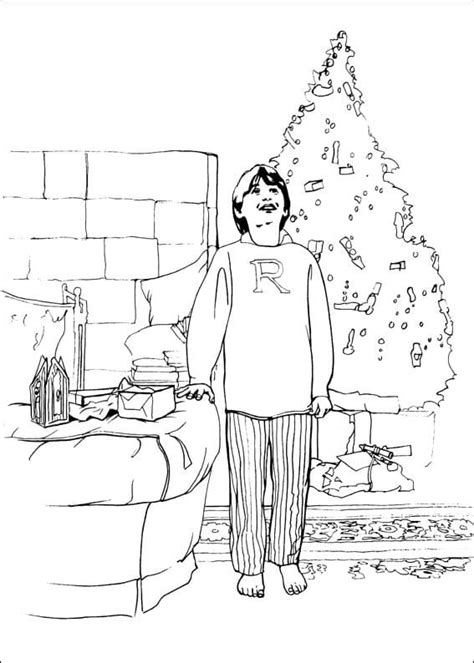 Раскраски Гарри Поттер Бесплатнo Pаспечатать или Cкачать Oнлайн