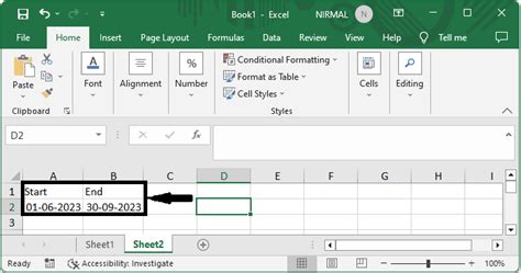 How To Extract All Records Between Two Dates In Excel