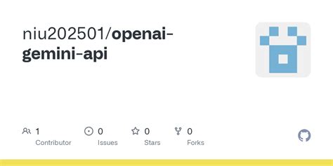 Github Niu202501openai Gemini Api