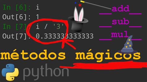 métodos mágicos dunder em python youtube